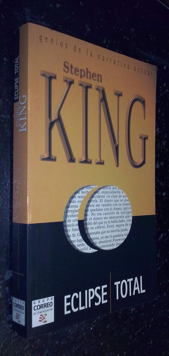 Amazon.com: Eclipse total: 9788440675552: Stephen King, Enrique de ...