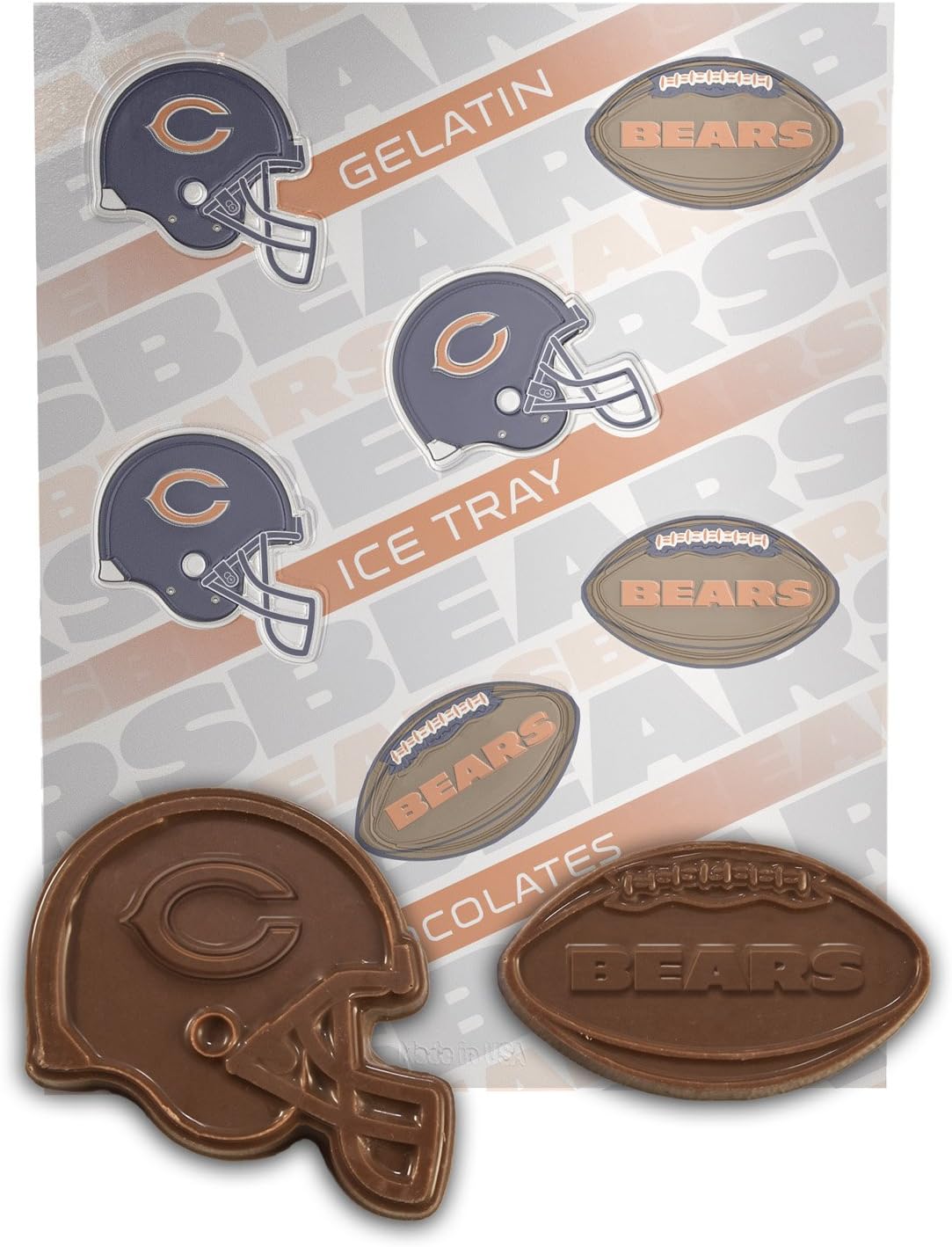 Amazon.com: NFL Chicago Bears Candy Mold: Baking Molds: Home & Kitchen