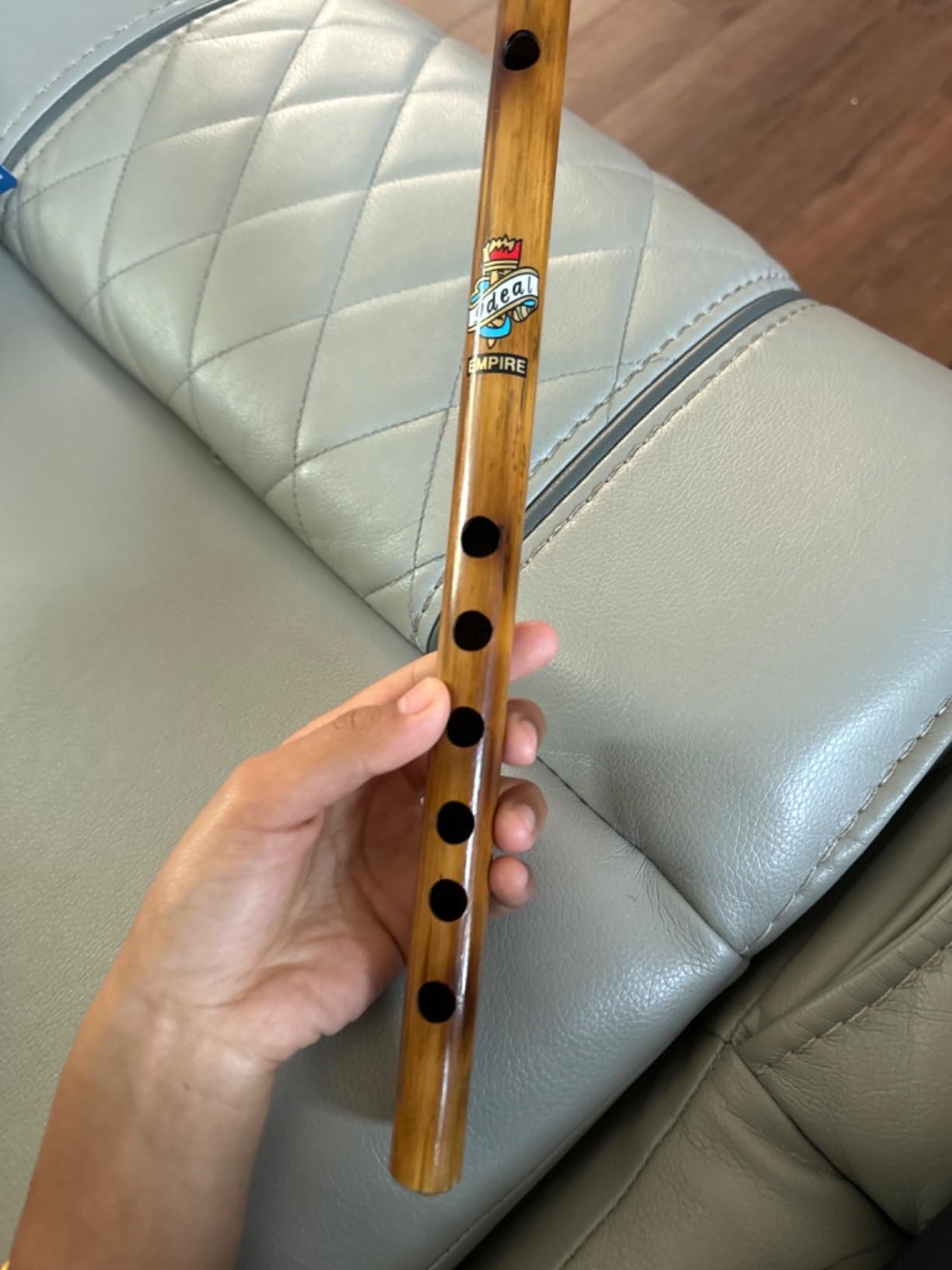 Amazon.com: Flauta lateral de bambú tradicional de madera india Bansuri ...