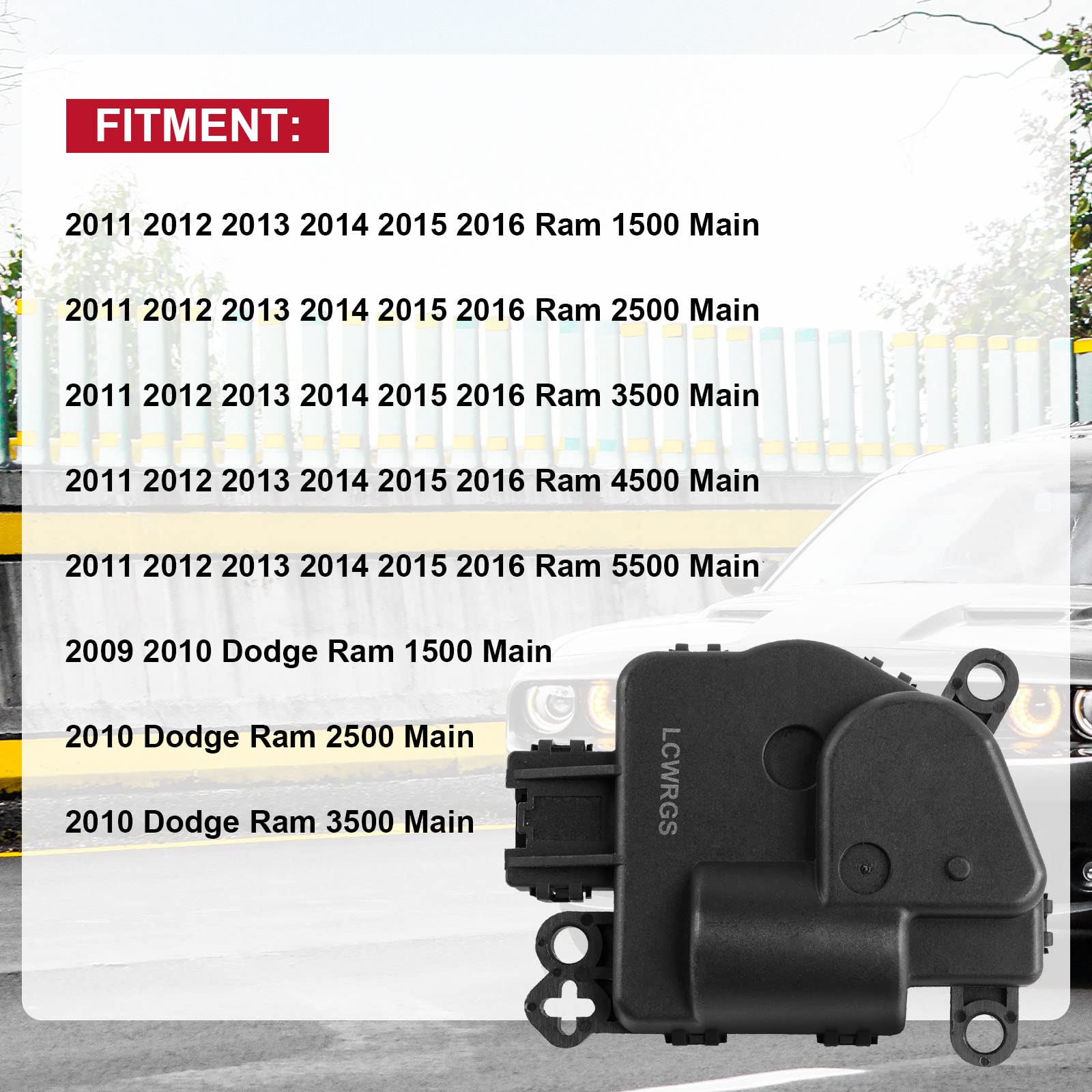 Snapklik.com : LCWRGS 604-005 HVAC Heater Blend Door Actuator ...