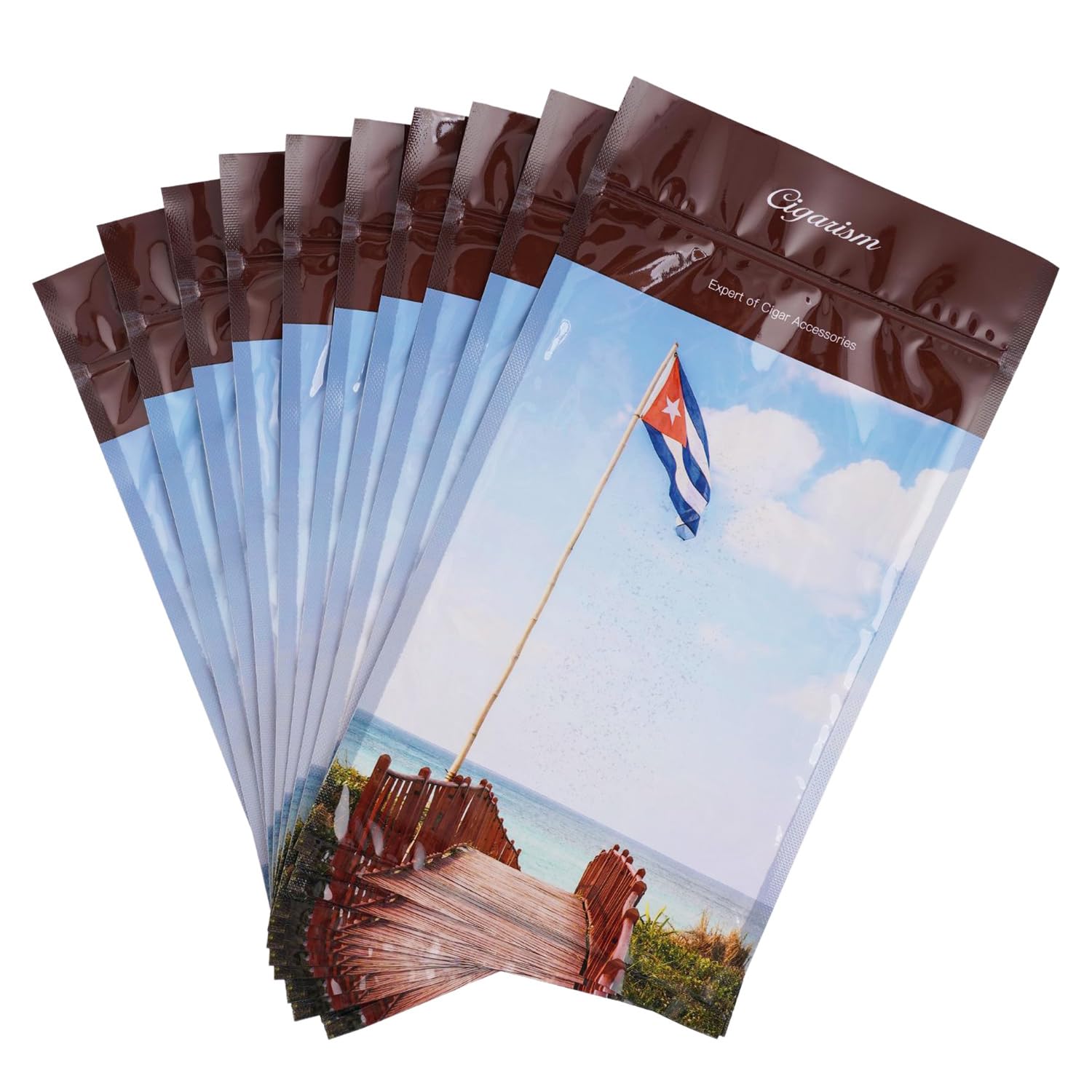 Amazon.com: HANG JIA (Pack of 10) Cigar Humidity Zip Lock Bag Cigar ...