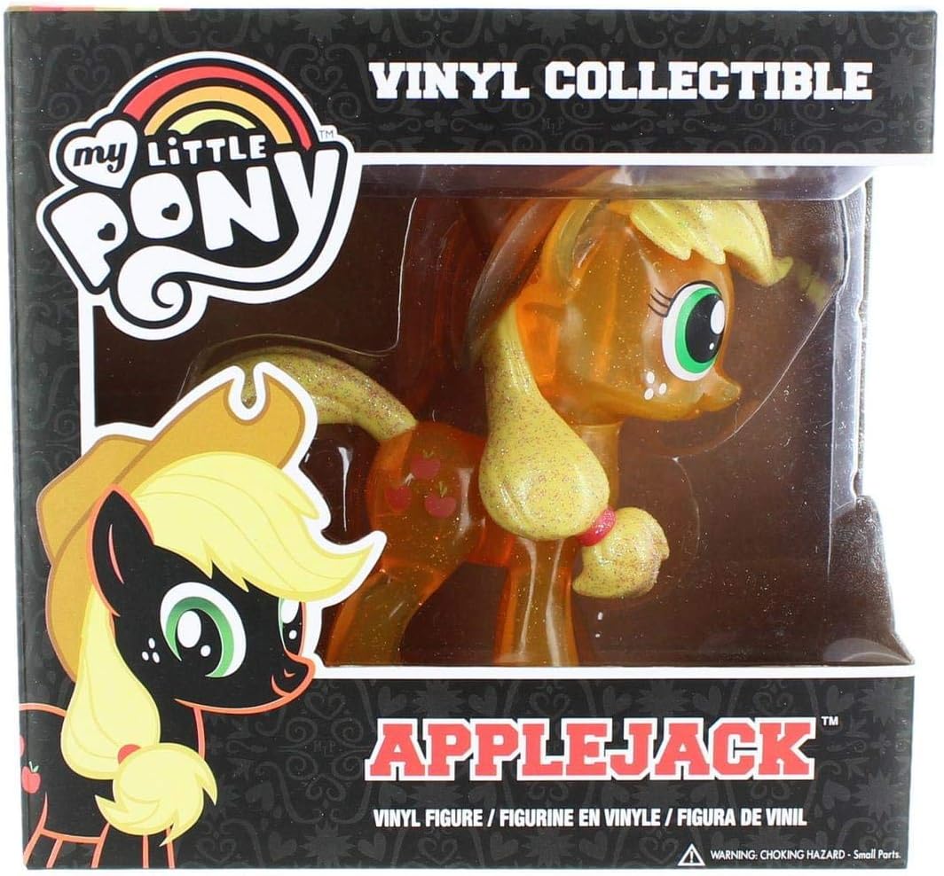 Amazon.com: Funko My Little Pony: AppleJack Vinyl Figure Glitter ...