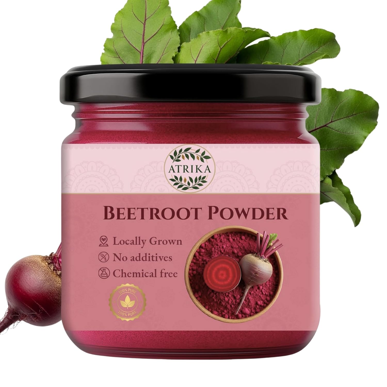 Atrika Beetroot Powder 200g | Pure Edible Beetroot Powder for Face ...