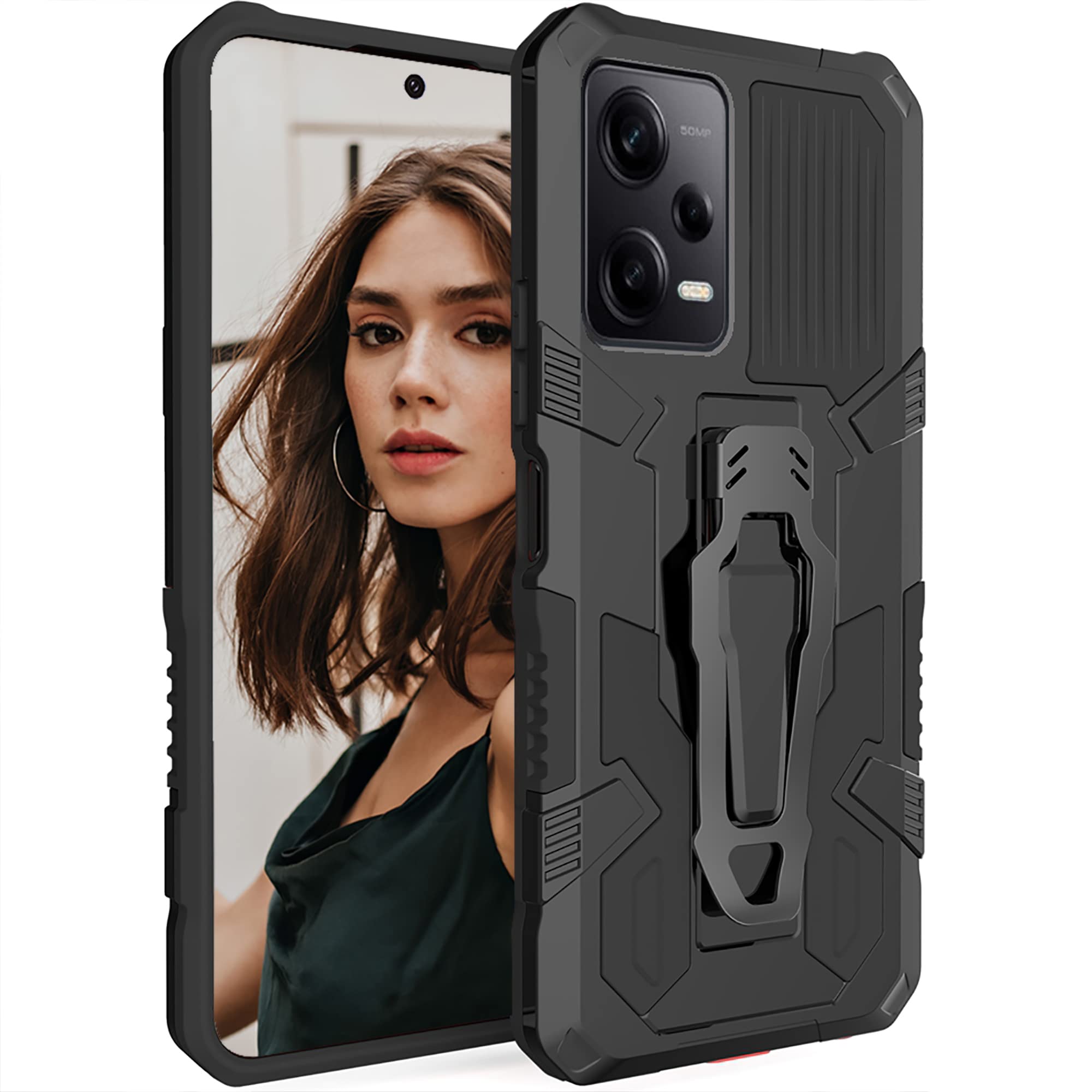 Amazon.com: CCSamll for Xiaomi Redmi Note 12 5G Case (Not 4G) with ...