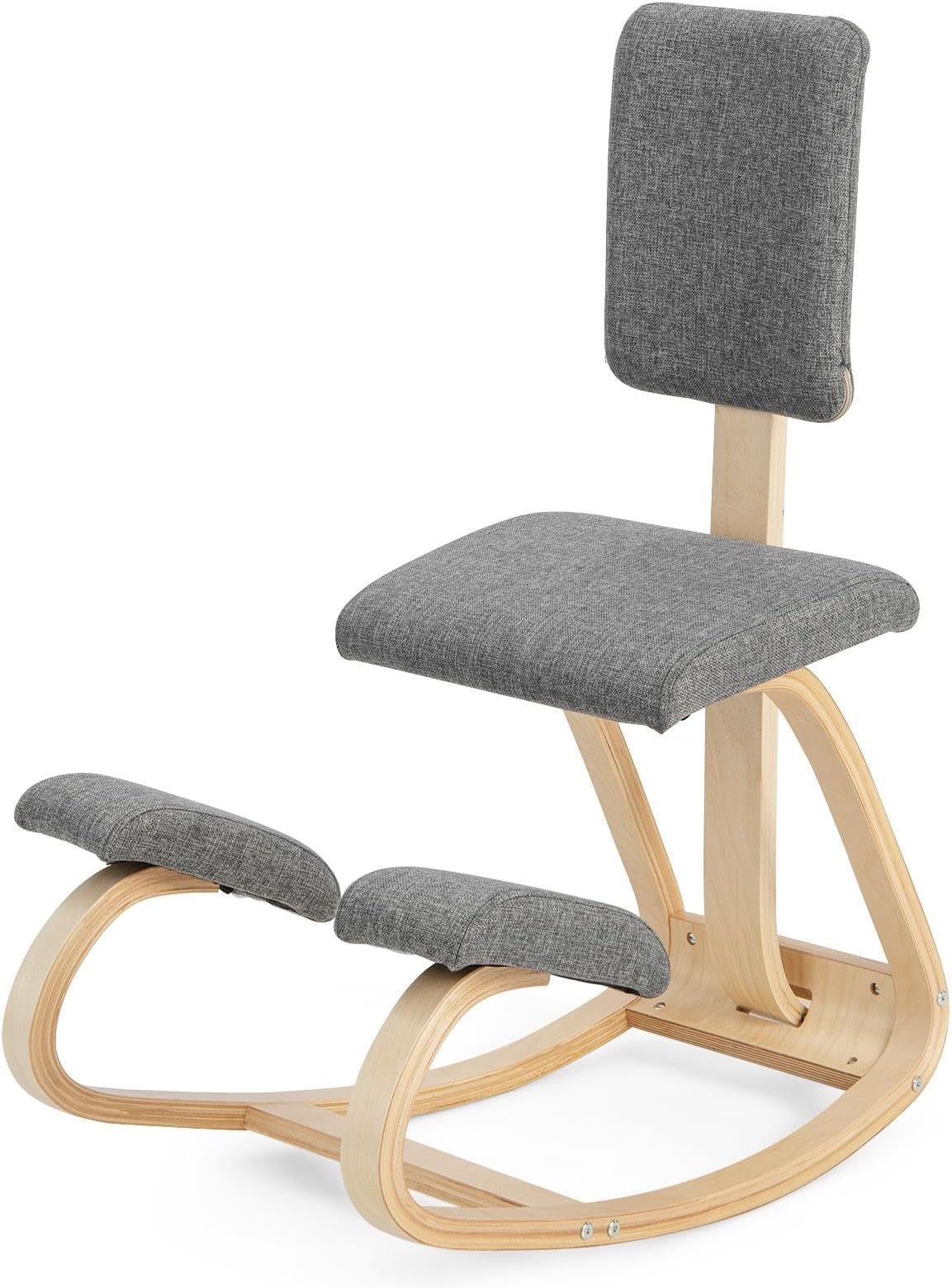 Amazon.com: Julimoon Ergonomic Kneeling Chair, Posture Stool with ...