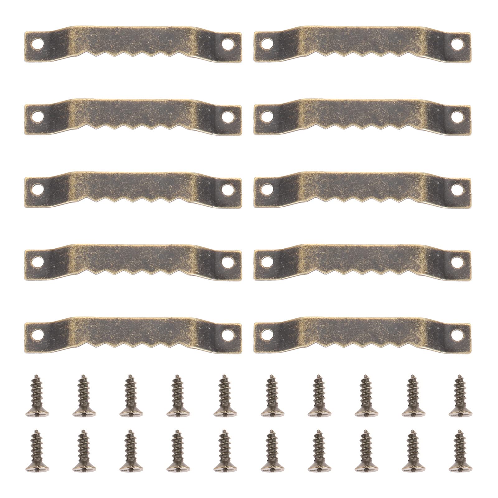 dophee 50Pcs Sawtooth Picture Hangers, Invisible Heavy Duty Photo Frame ...