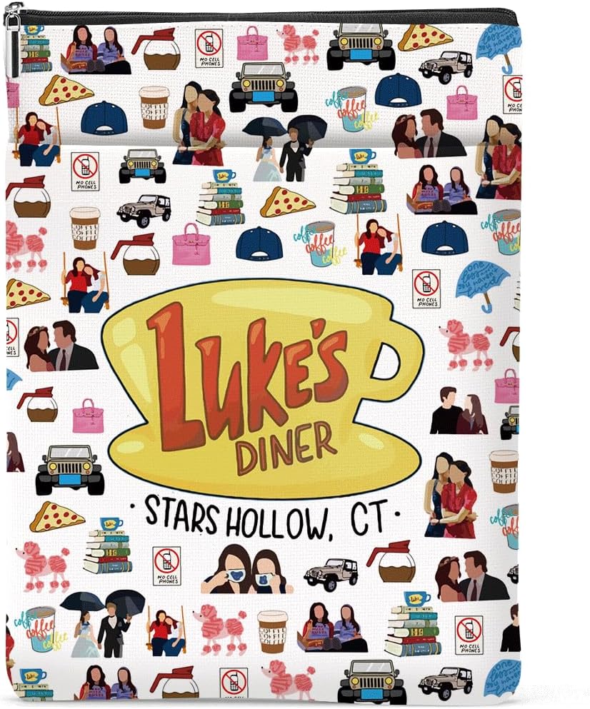 Amazon.com: Gilmore Inspired Book Sleeve Pouch TV Show Merchandise ...