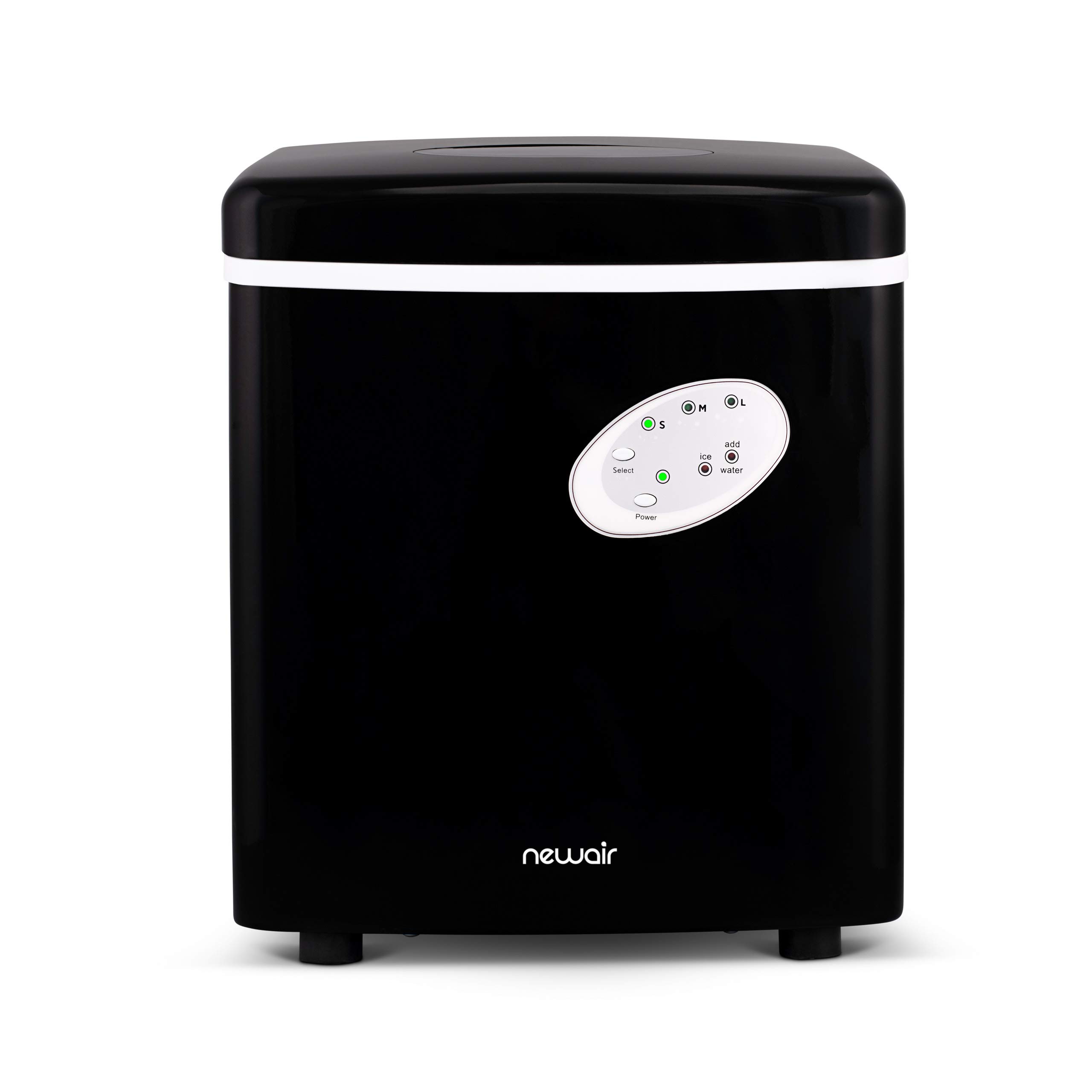 Snapklik.com : NIM028BK00, Countertop Sized Small Ice Maker, Makes 3 ...