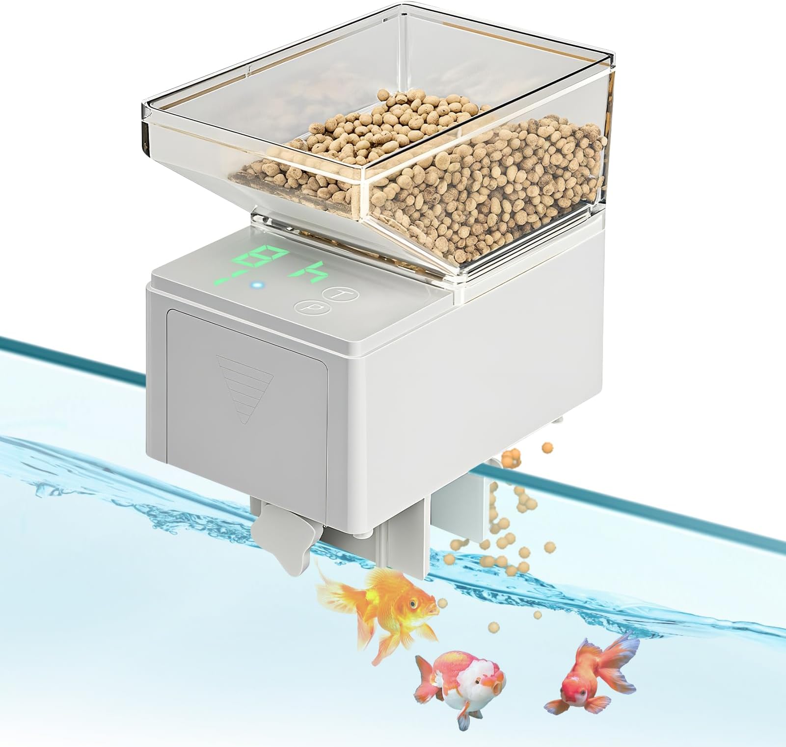Amazon.com : Automatic Fish Feeder for Aquarium Fish Feeder Dispenser ...
