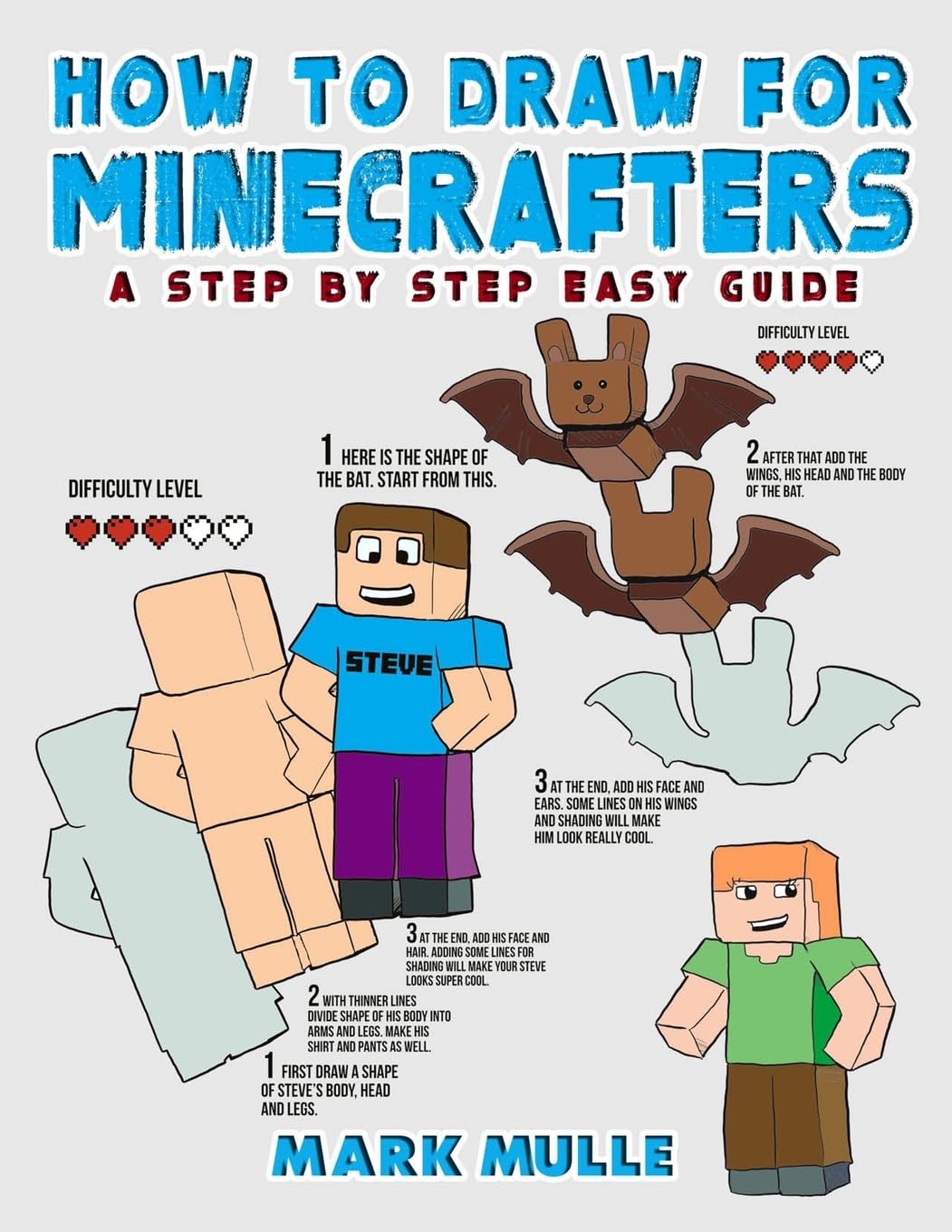 How to Draw for Minecrafters: A Step by Step Easy Guide(An Unofficial ...