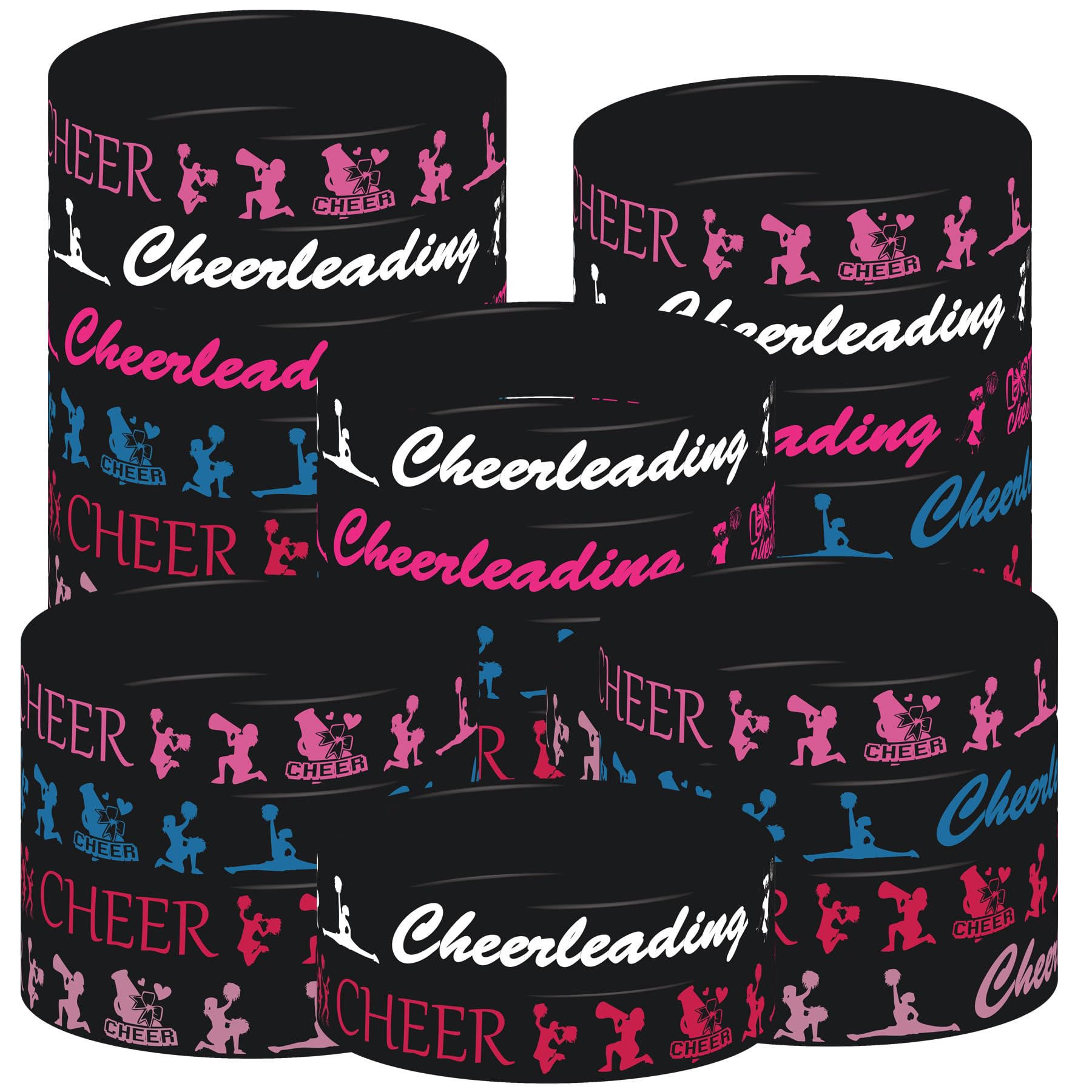 Amazon.com: PIBIPAID 48 Pcs Cheer Party Favors Rubber Bracelets ...