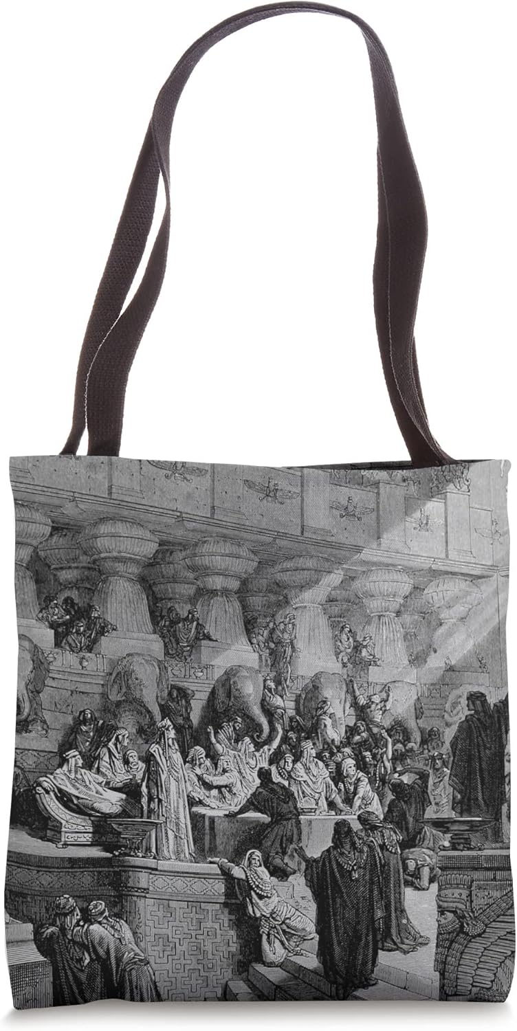 Amazon.com: Daniel Interpreting the Writing on the Wall Gustave Dore ...