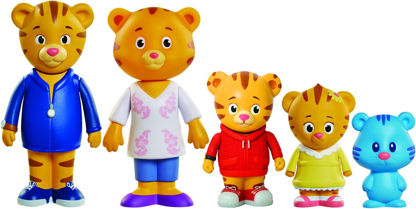 Daniel Tiger's Neighborhood Friends Figures Set (5-Pack) : Amazon.com ...