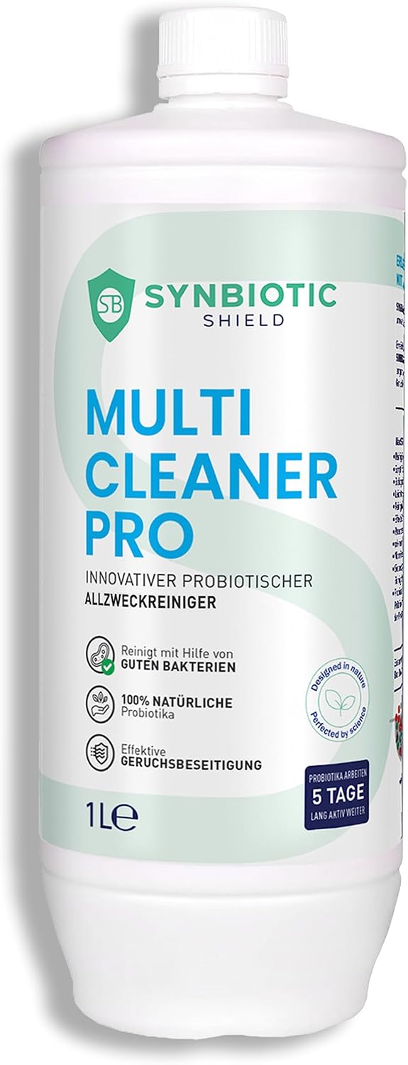 SYNBIOTIC SHIELD | Probiotischer Allzweckreiniger Konzentrat - Multicleaner Pro | Reinigt mit ...