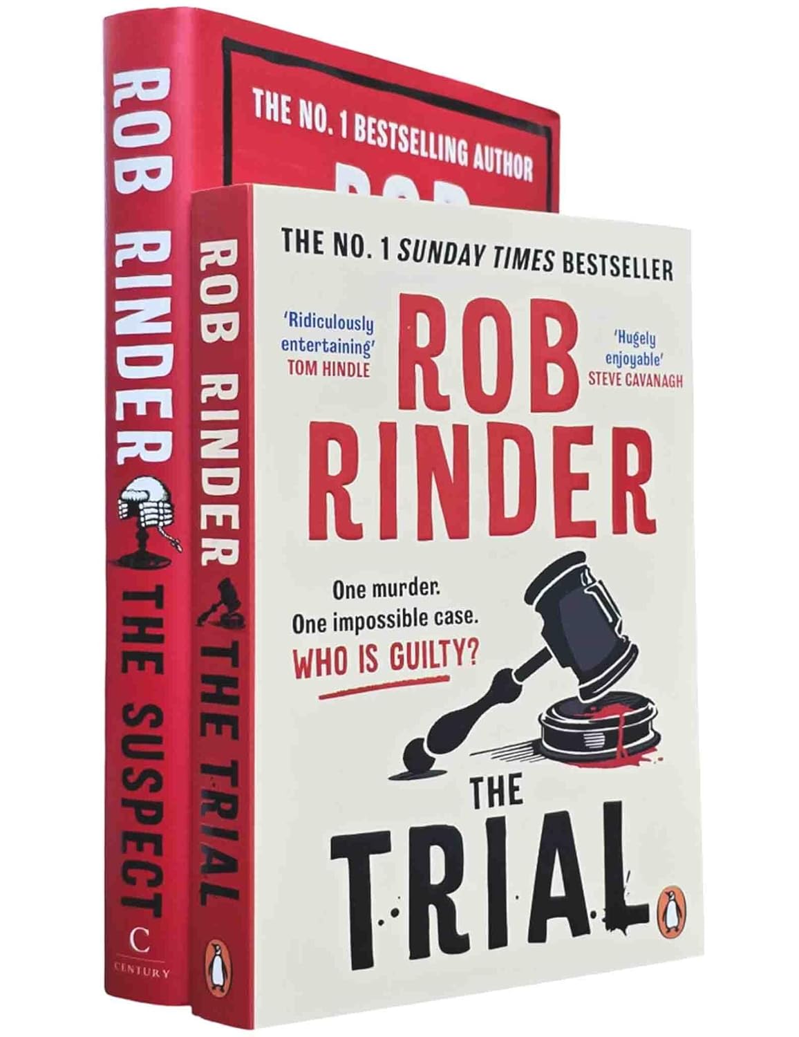 Rob Rinder 2 Books Collection Set (The Trial & The Suspect [Hardback ...