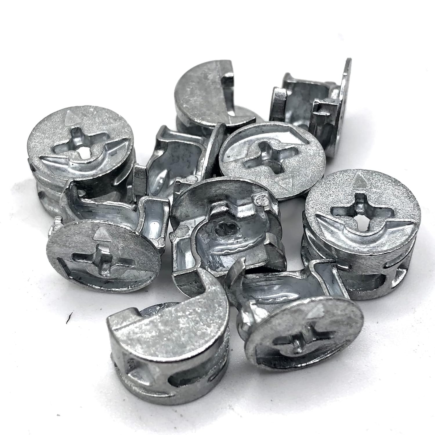 ReplacementScrews Metal Cam Lock Nuts Compatible with IKEA Parts 119030 ...
