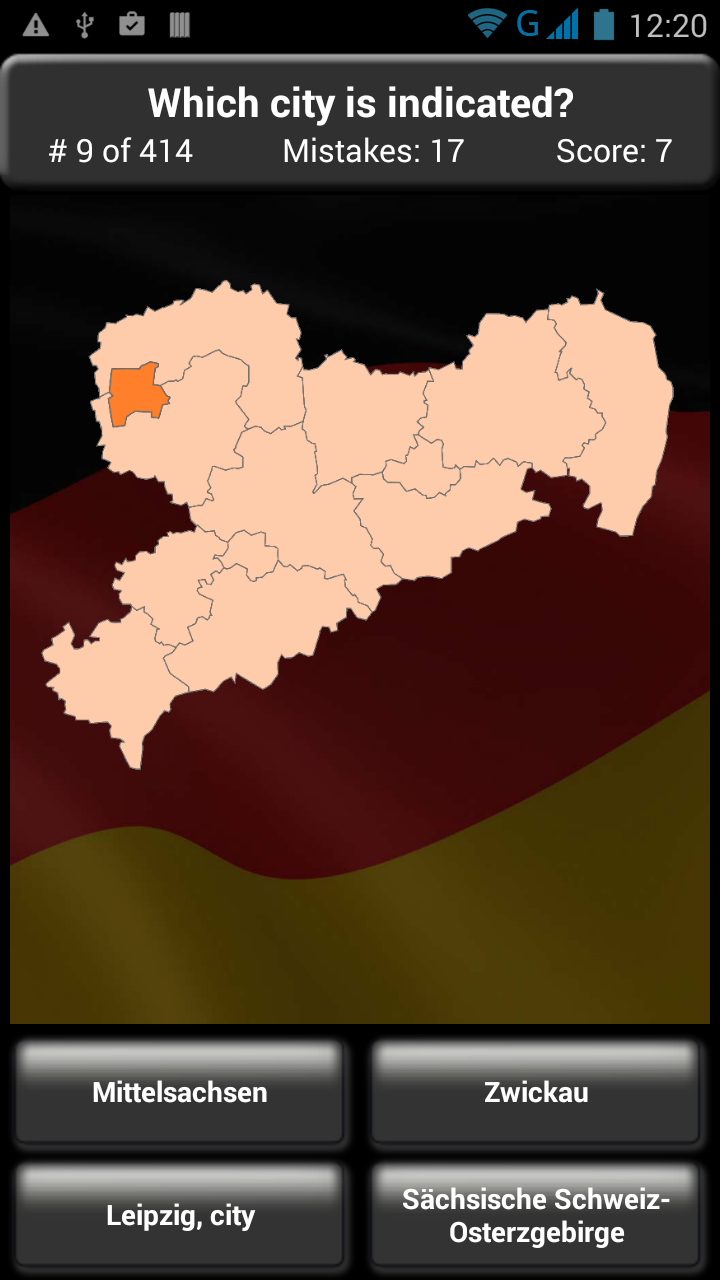 Germany Map Quiz - App on Amazon Appstore