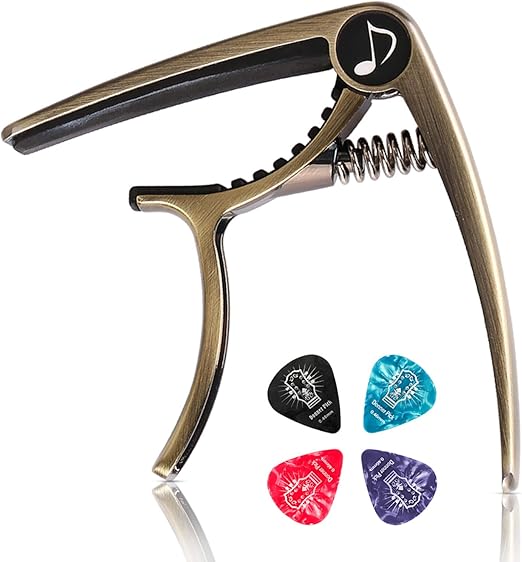 Amazon.com: Donner DC-2 Guitar Capo for Electric and Acoustic Guitars ...