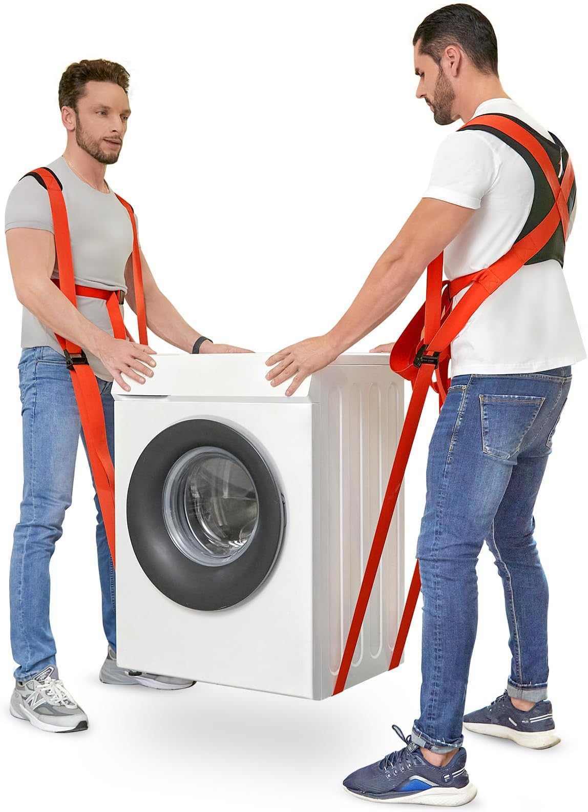 Amazon.com: X-Protector Moving Straps - 2 Pairs - Lifting Straps for 2 ...