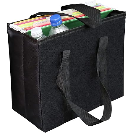 Amazon.com : HOME DISTRICT File Organizer Tote - Important Document ...