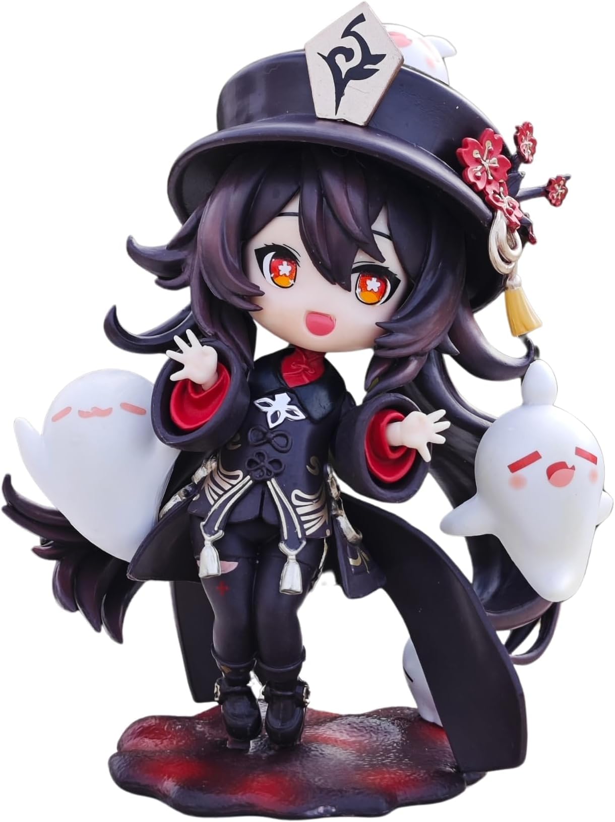 Amazon.com: GENSHIN IMPACT Springy Hu Tao Chibi Figure : Home & Kitchen