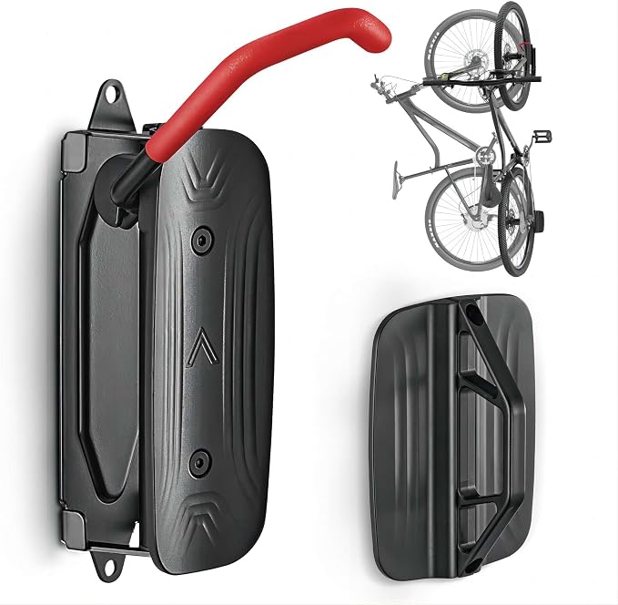 Mimoke Swivel Bicycle Wall Mount - Bicycle Hanger - Vertical Bicycle ...