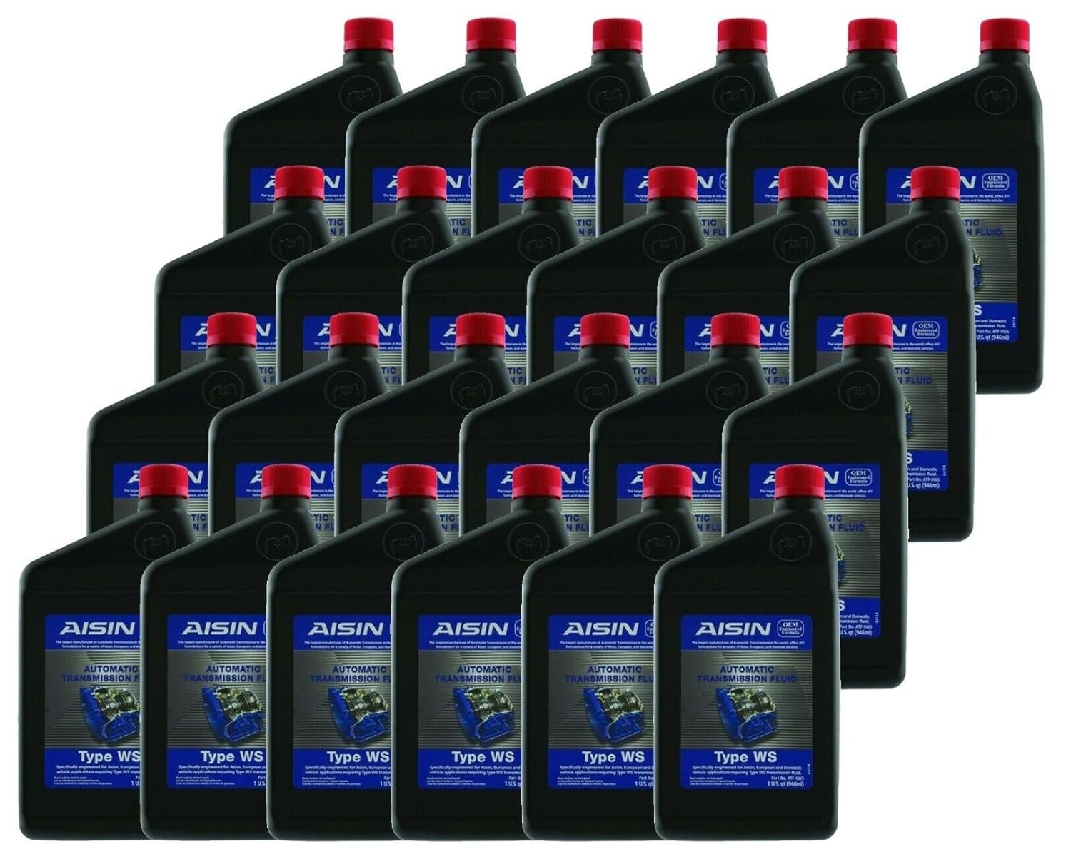 Amazon.com: Aisin Set of 24 Auto Trans Fluids ATF-0WS for Cadillac ...