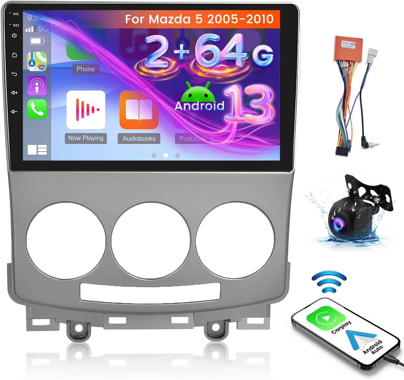 Amazon.com: JOYING Double Din Radio 8 Inch Car Stereo with Wireless ...