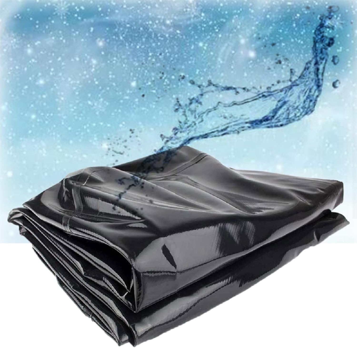 Premium Butyl Rubber Garden Pond Liner 6.5 * 10M Ideal for Outdoor Koi ...