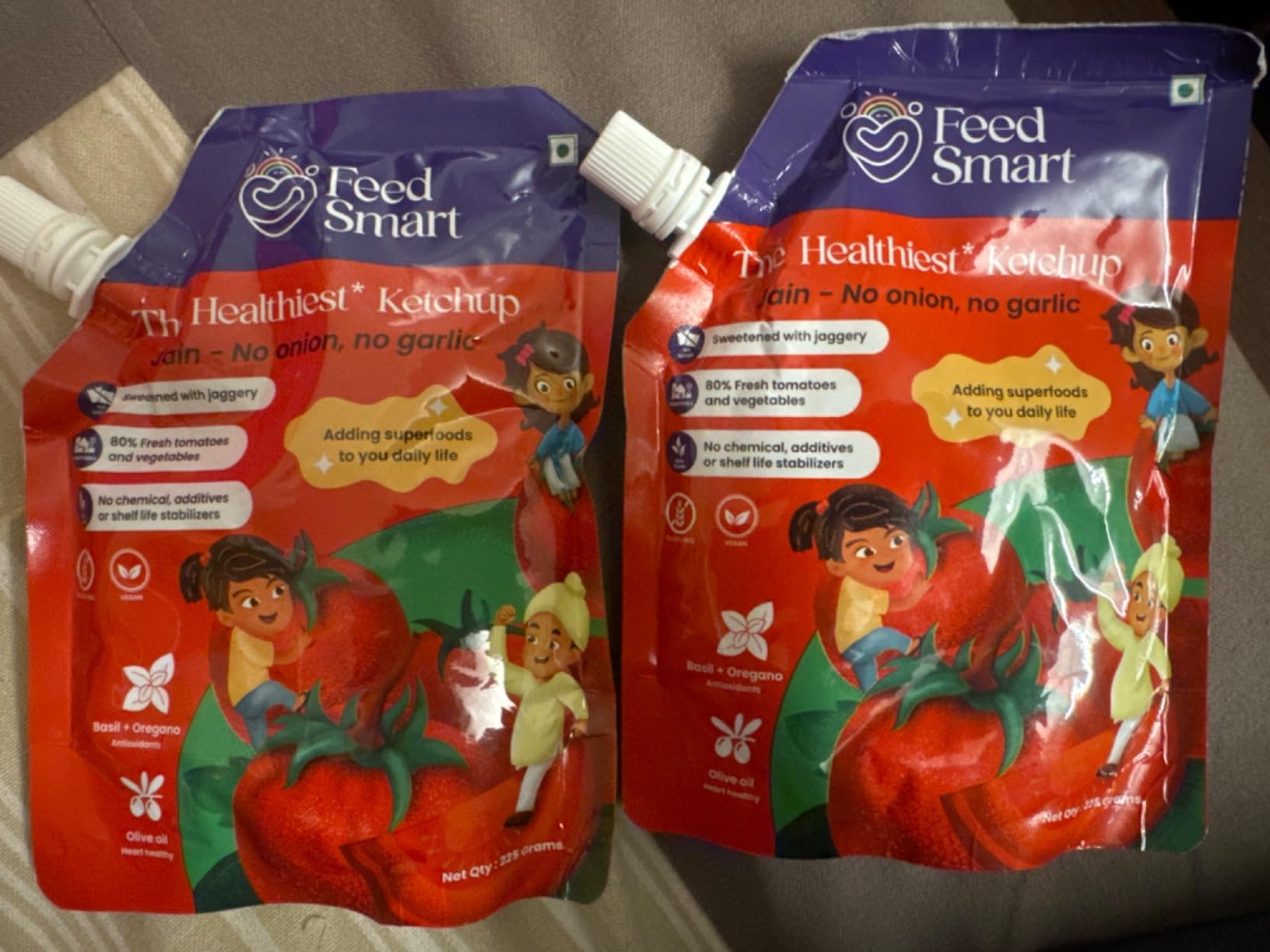 Feed Smart The Healthiest Ketchup- Made with 80% Farm Fresh Tomatoes ...