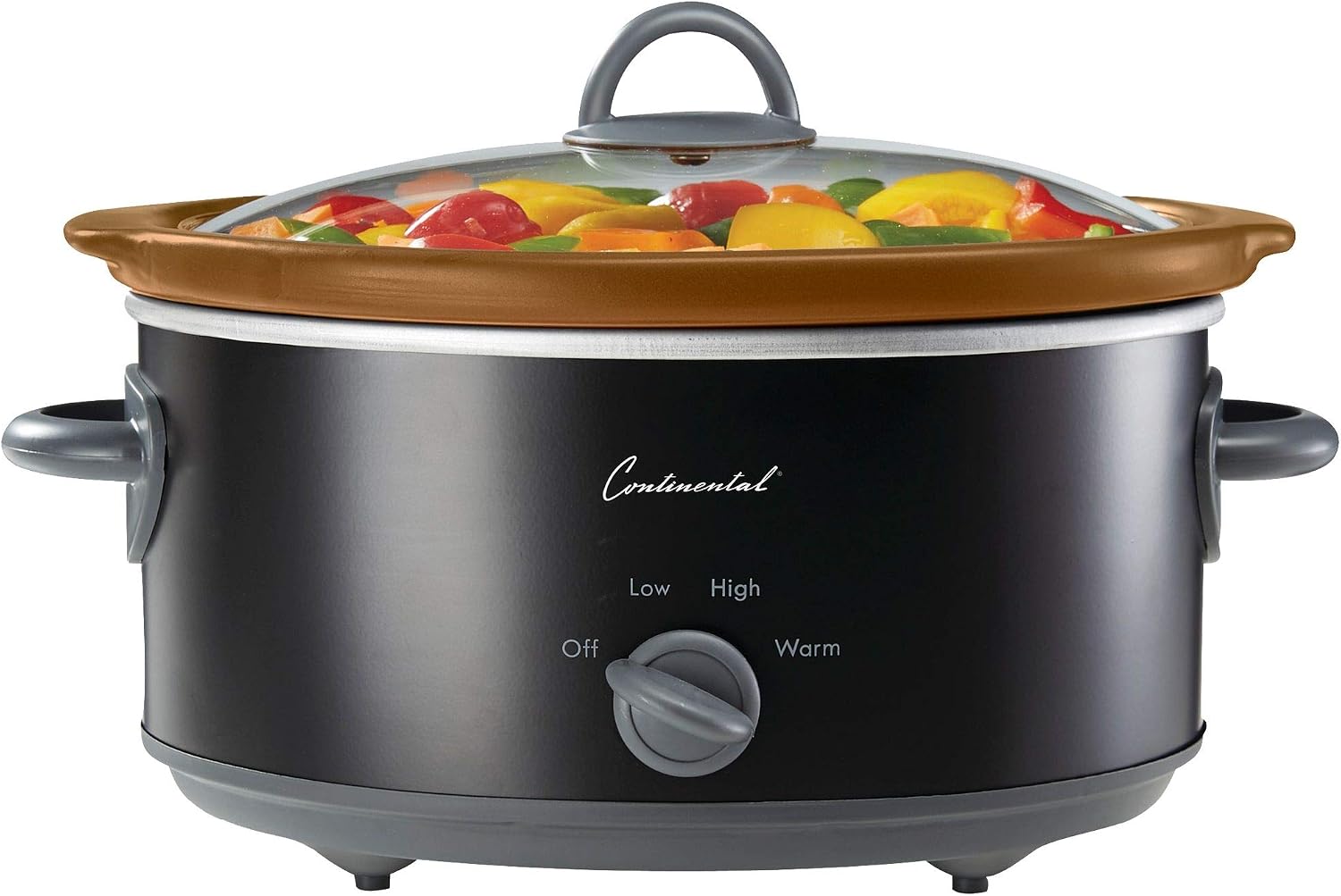 Amazon.com: Continental Electric CE33364 Slow Cooker, 6 Quart, Black ...