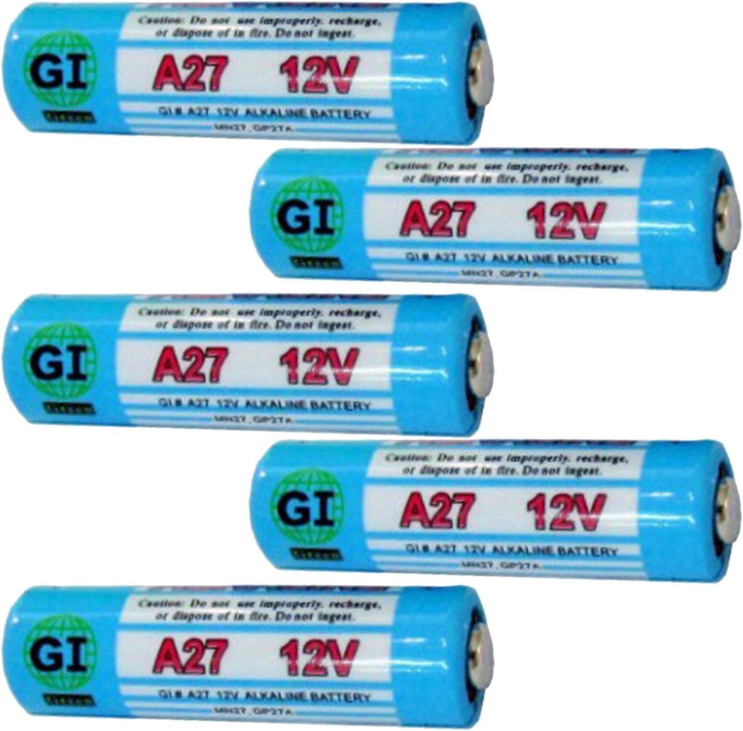 Amazon.com: DURACELL MN27 Alkaline 12V Battery G27A A27 GP27A AG27 L828 ...