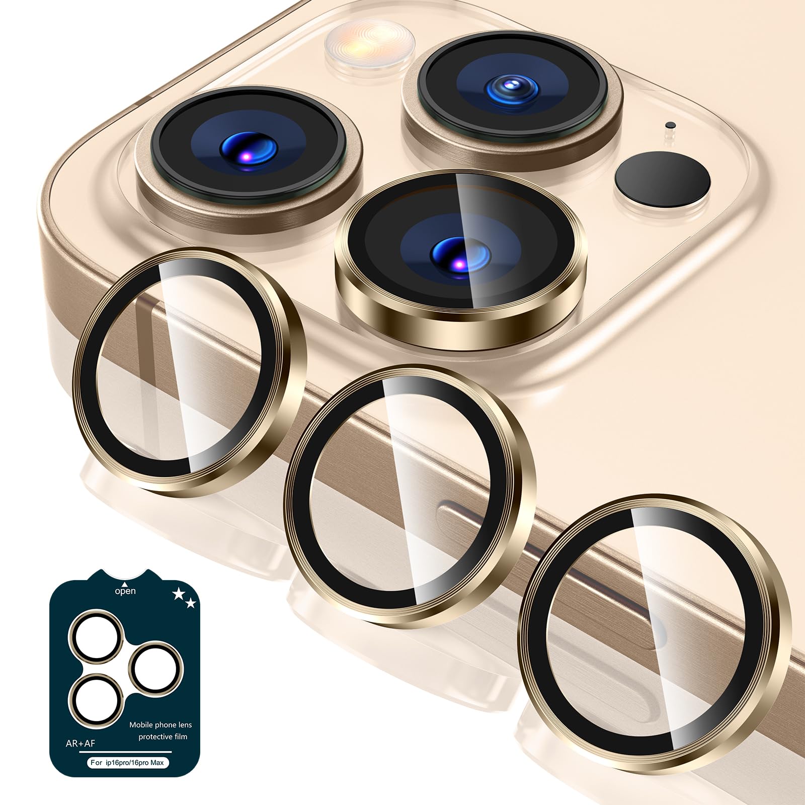 Amazon.com: Tensea for iPhone 16 Pro/iPhone 16 Pro Max Camera Lens ...