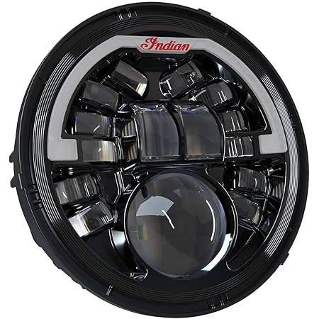 Amazon.com: Indian Motorcycle Pathfinder 5.75 LED Headlight, for Scout ...
