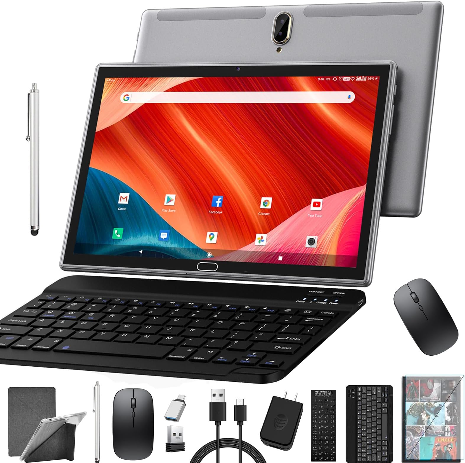 2024 Neueste Tablet 10 Zoll Android 13, 4G LTE Tablets Mit 2 SIM 1 SD ...