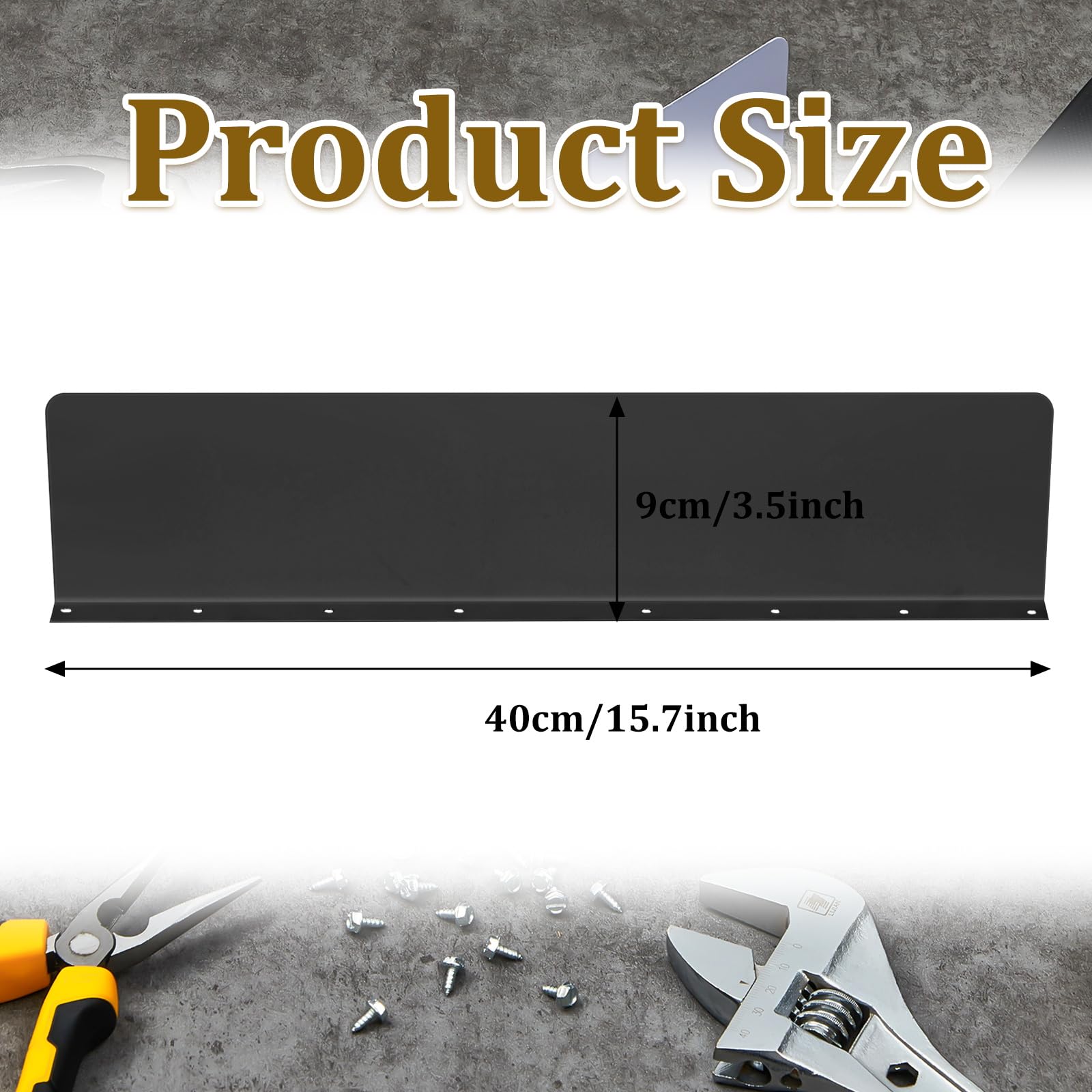 Gutter Overflow Guard Blulu 4 Pcs Gutter Valley Splash Guards Metal ...