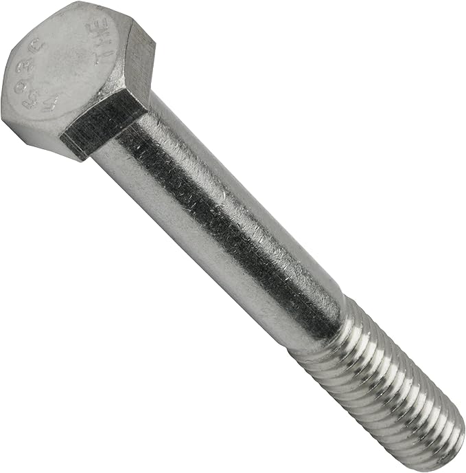 Amazon.com: 5/8-11 x 8" Hex Head Cap Screw Bolts, External Hex Drive ...