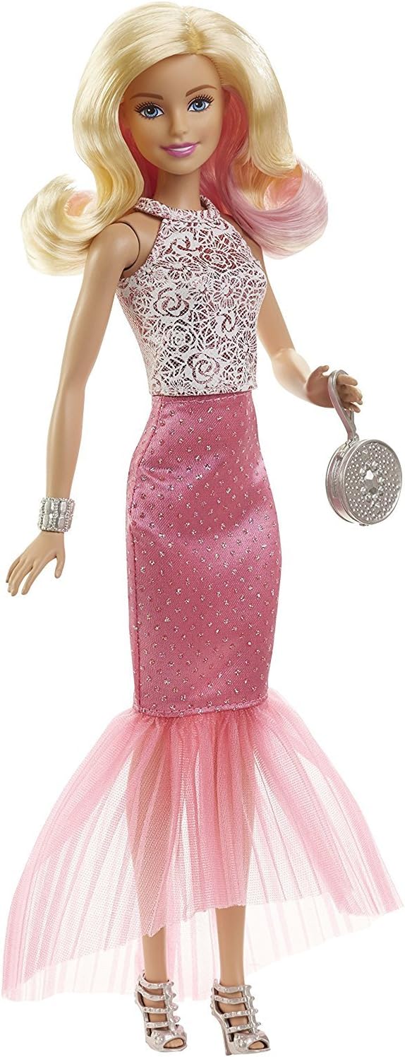 Amazon.com: Barbie Pink Fabulous Gown Doll #1 : Toys & Games