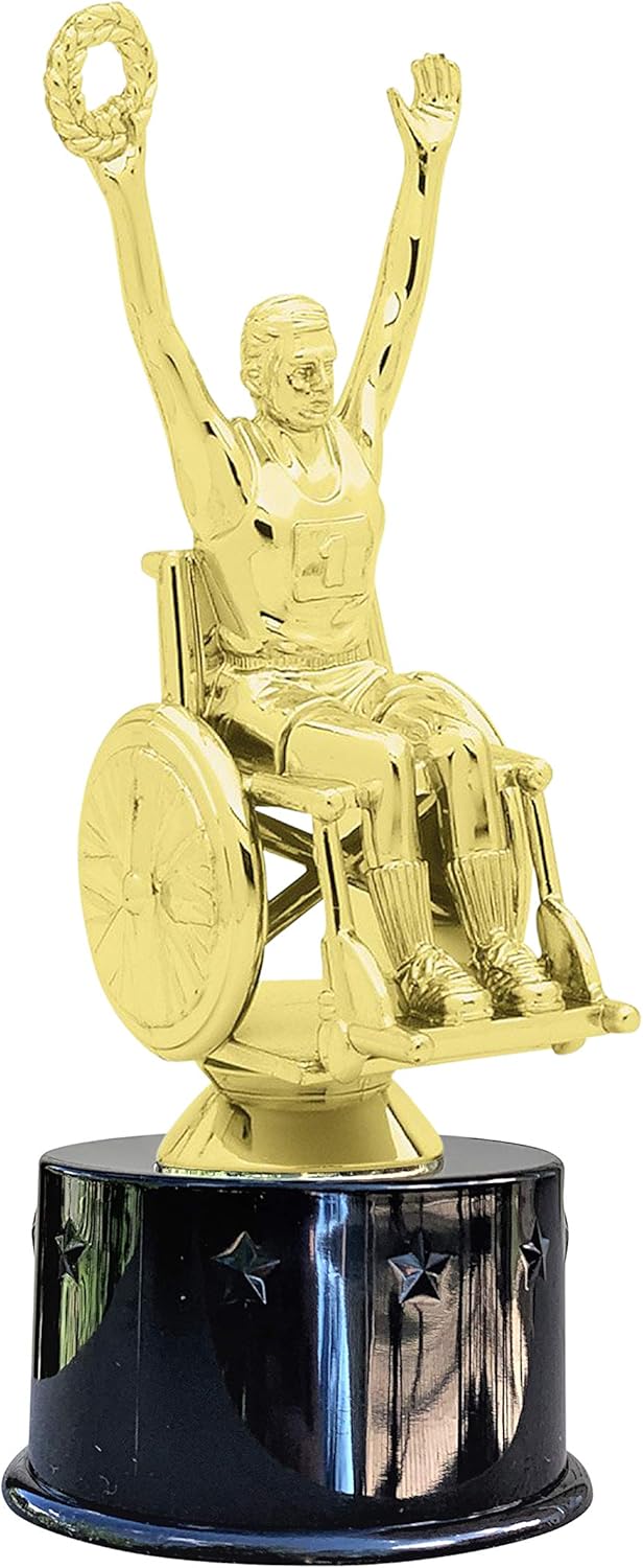 Amazon.com : Express Medals Wheelchair Award Trophy Party Favor Gift ...