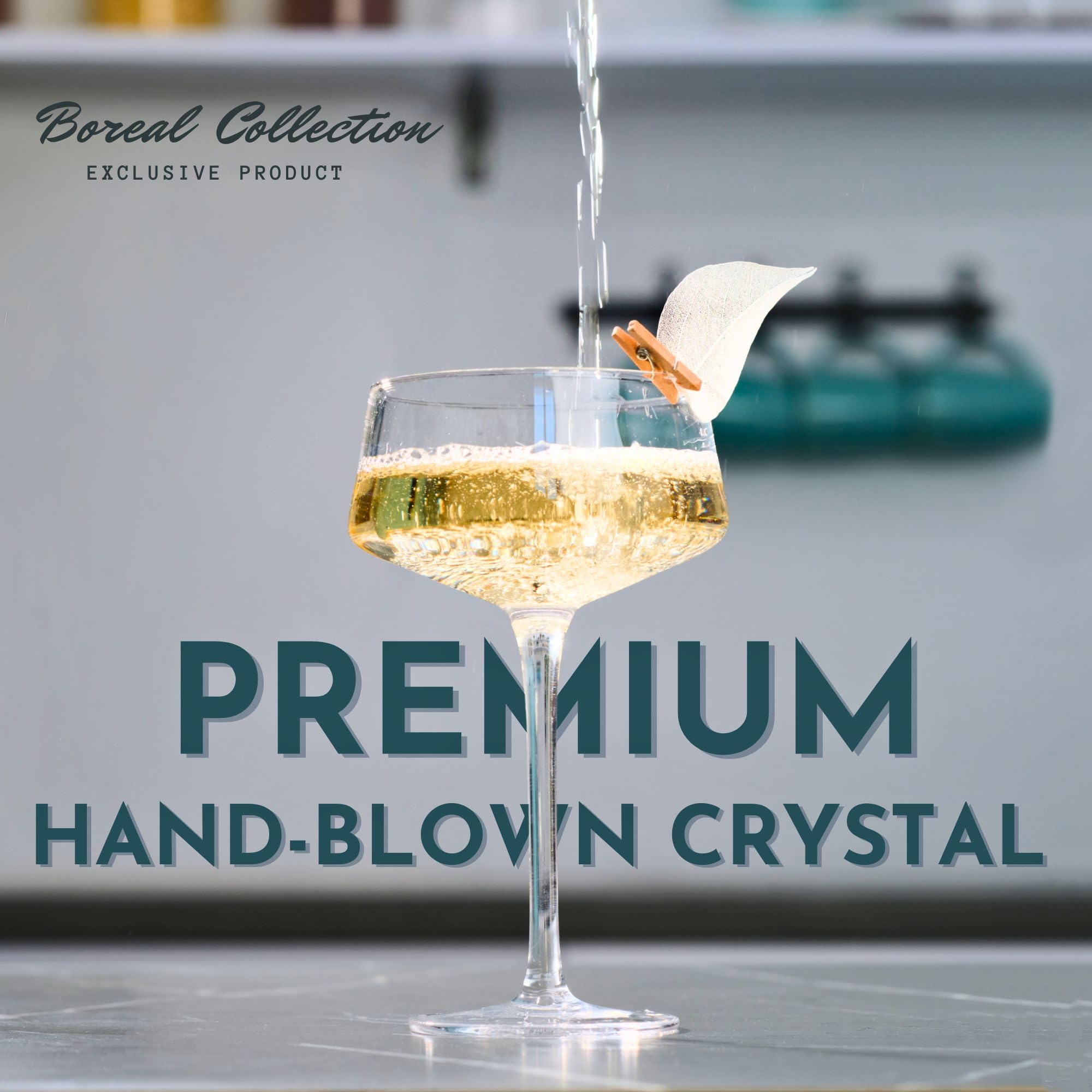 Snapklik.com : Callisto Glassware Martini Glasses Set Of 4-8oz Coupe ...