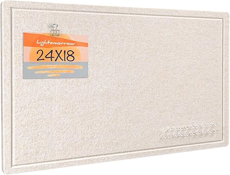 Lightomorrow Bulletin Board, Decorative Felt Pin Board for Wall ...