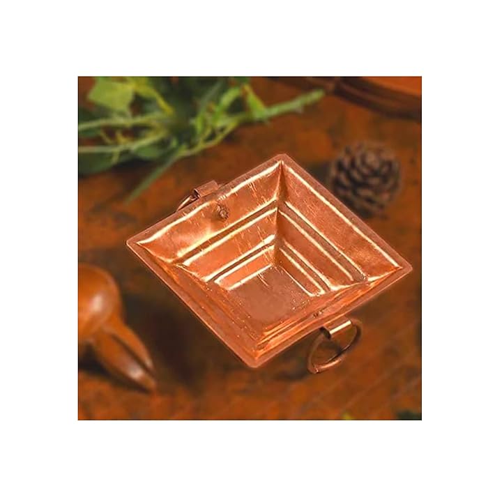 Buy Pure Copper Hawan Kund with Handle On Both Side Agnihotra Ideal ...