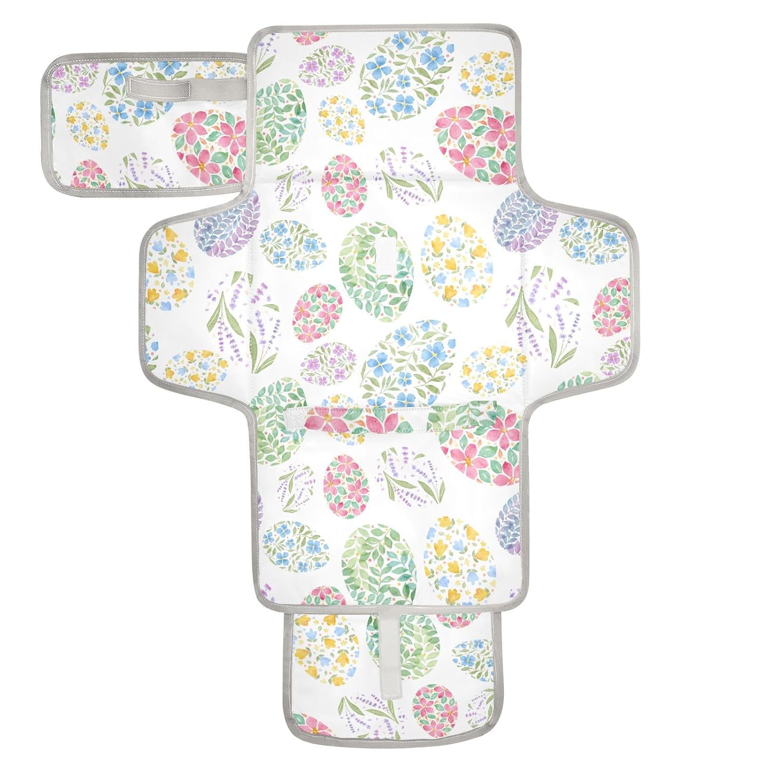 Amazon.com : Portable Changing Pad for Baby - Easter Eggs Pattern ...