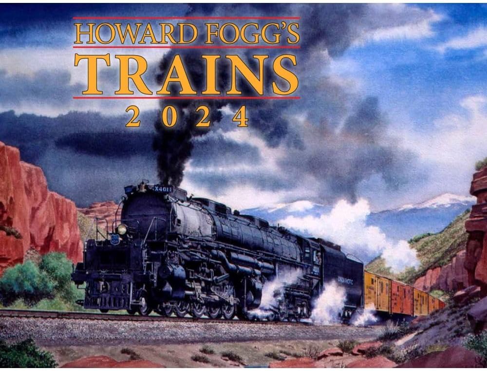 Amazon.com: Tide-mark, Trains Howard Foggs 2024 Wall Calendar : Office ...