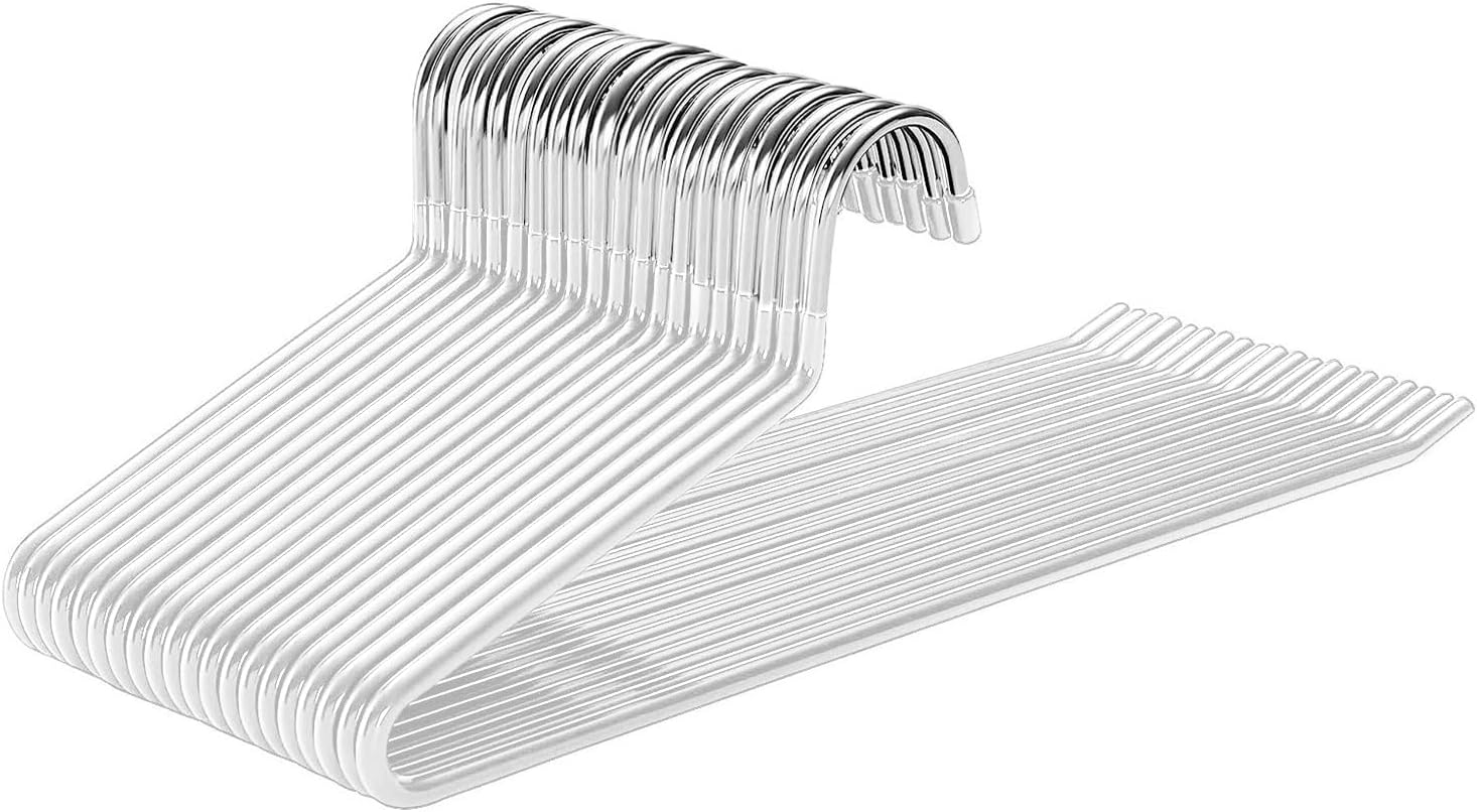 Amazon.com: devesanter Pants Hanger 20 Pack Open-Ended Metal Pants ...