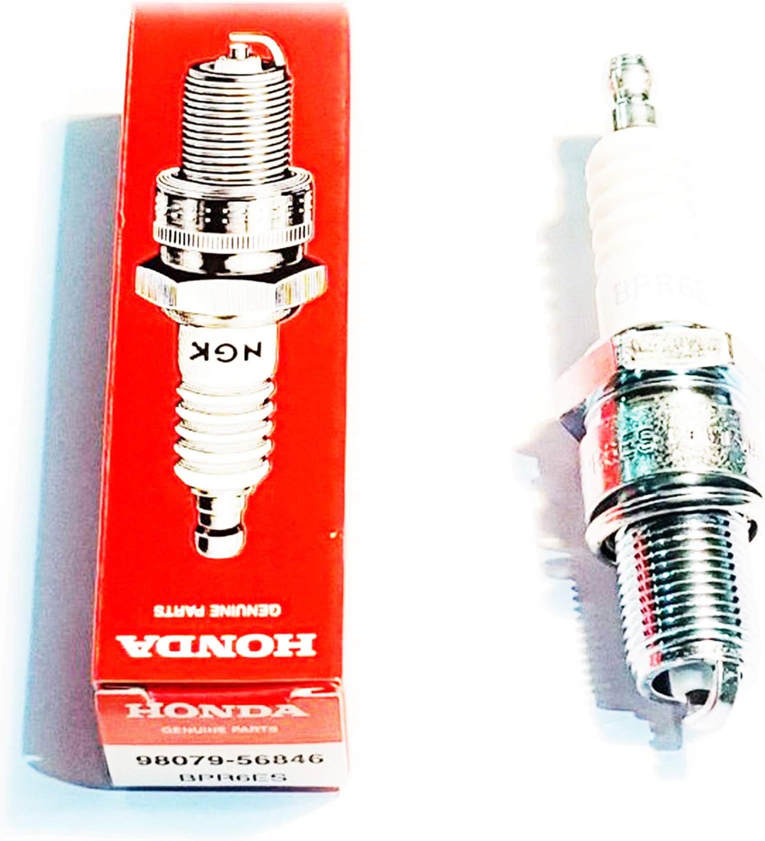 Amazon.com: Genuine Honda OEM Spark Plug 98079-55846 (NGK BPR5ES) Honda ...