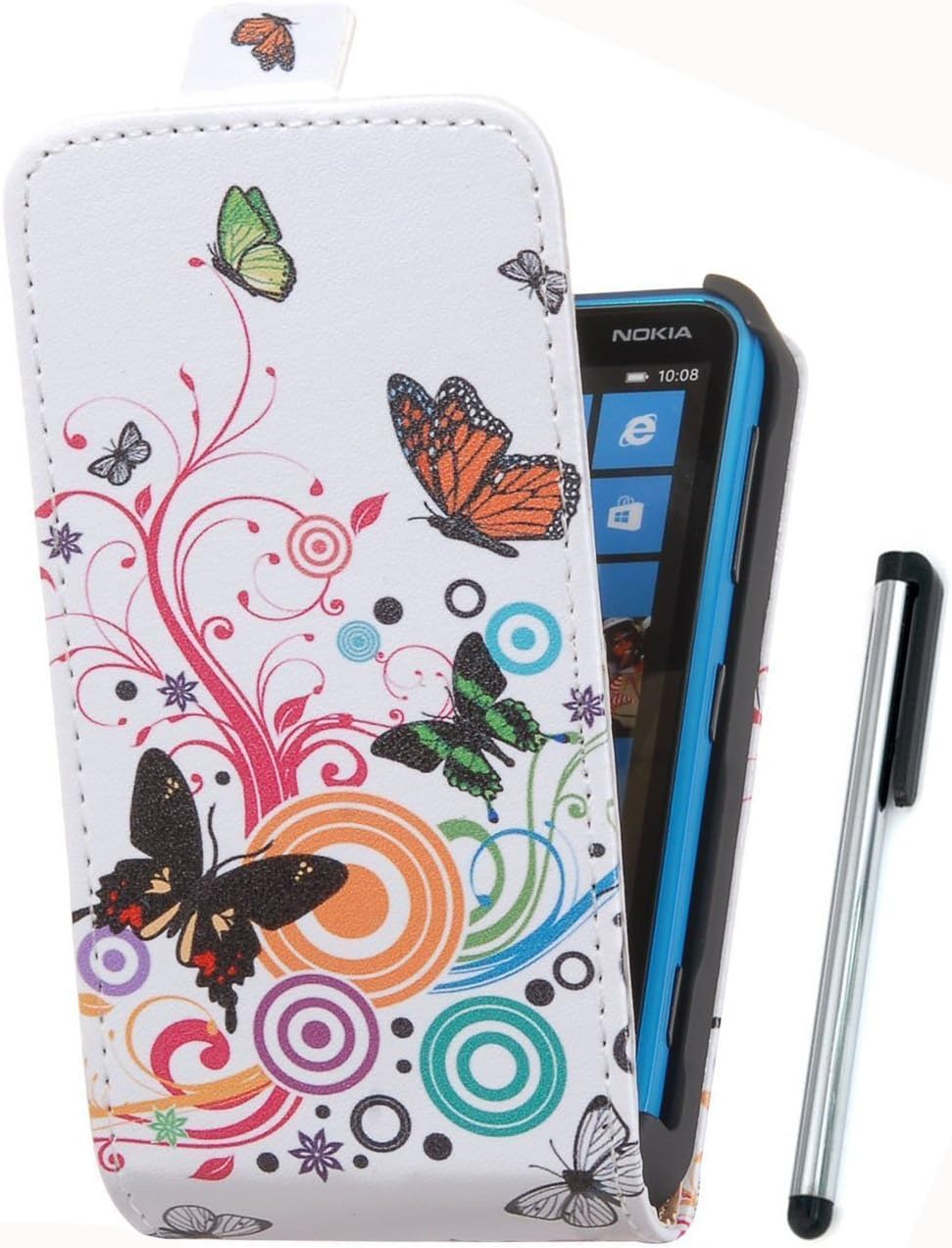 Voguecase® Nokia Lumia 620 Elegante borsa in pelle Custodia Case Cover ...