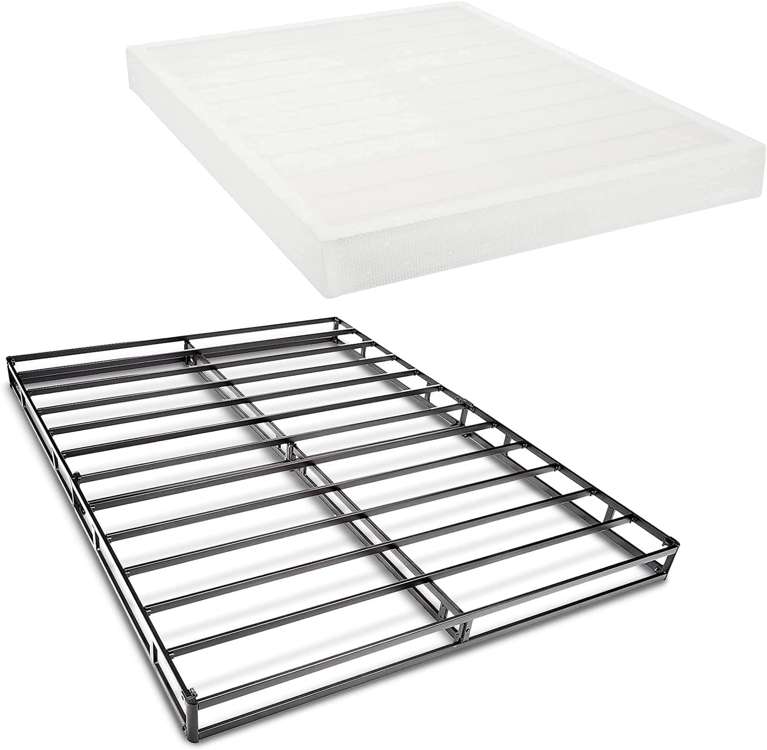 Amazon.com: Airdown California King Box Spring with Cover, 5 Inch Box ...