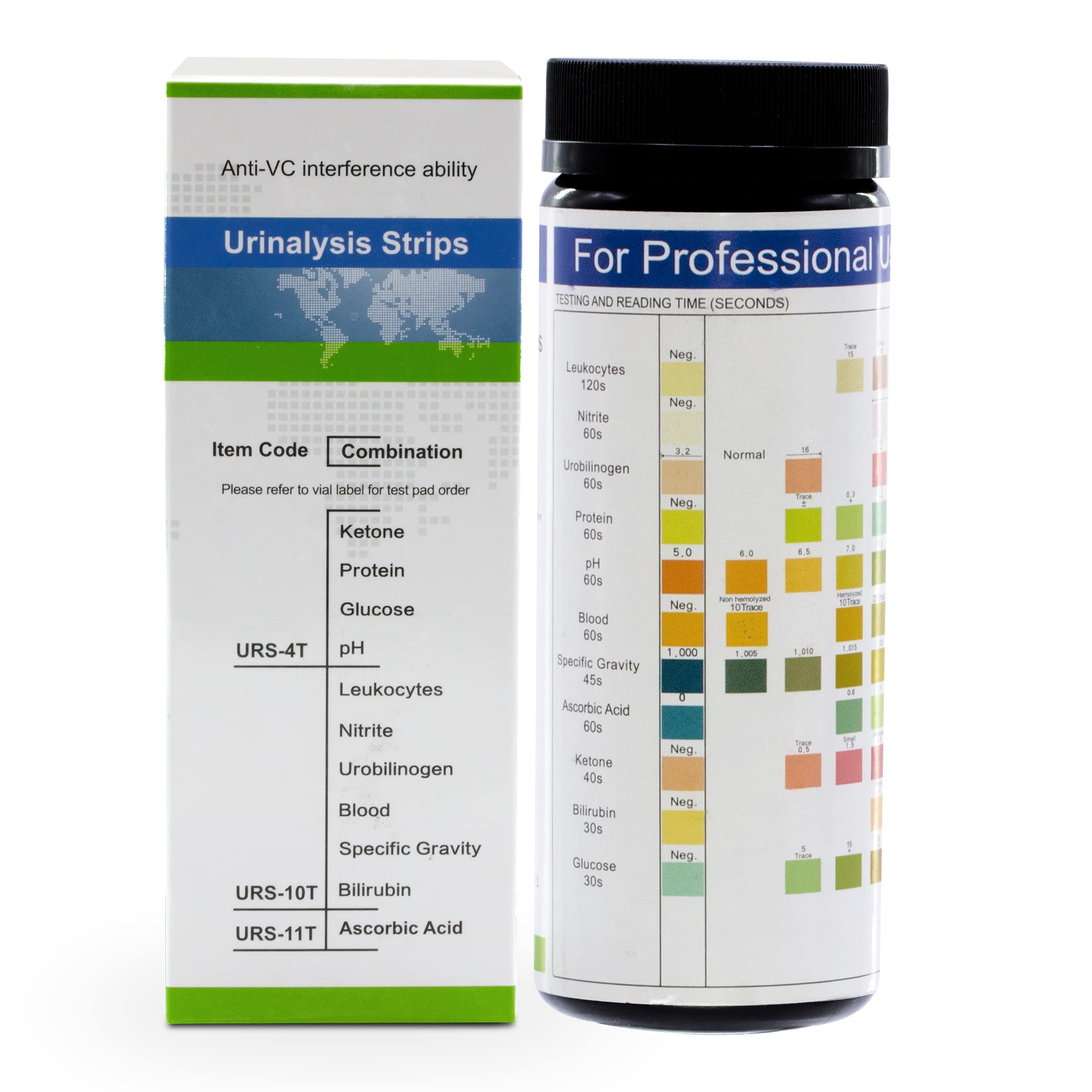 Buy Lakeshore Trade 11-in-1 Parameter Urine Test Strips 100ct ...