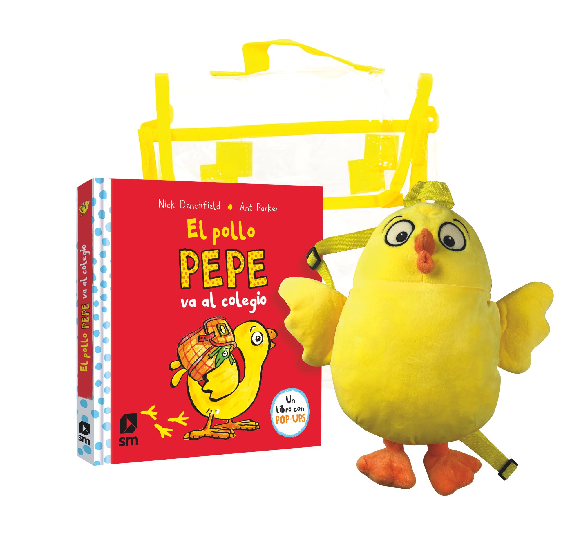 Amazon.com: Pack de El pollo Pepe va al colegio: 9788498568622: Parker ...